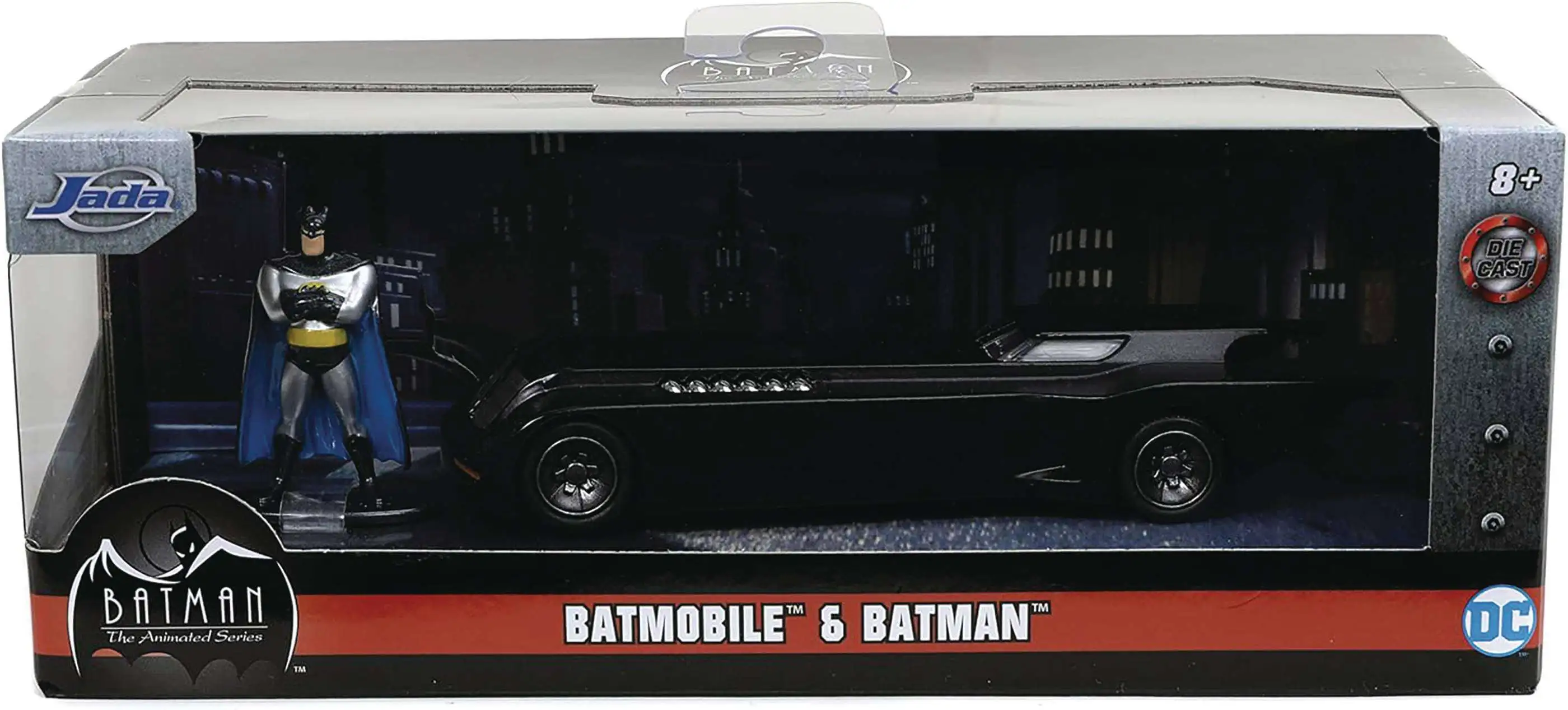 DC Batman The Animated Series Batmobile Batman 132 Diecast Vehicle ...