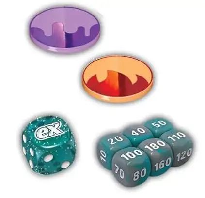 Pokemon Scarlet Violet Twilight Masquerade Damage Counter Dice, Coin ...