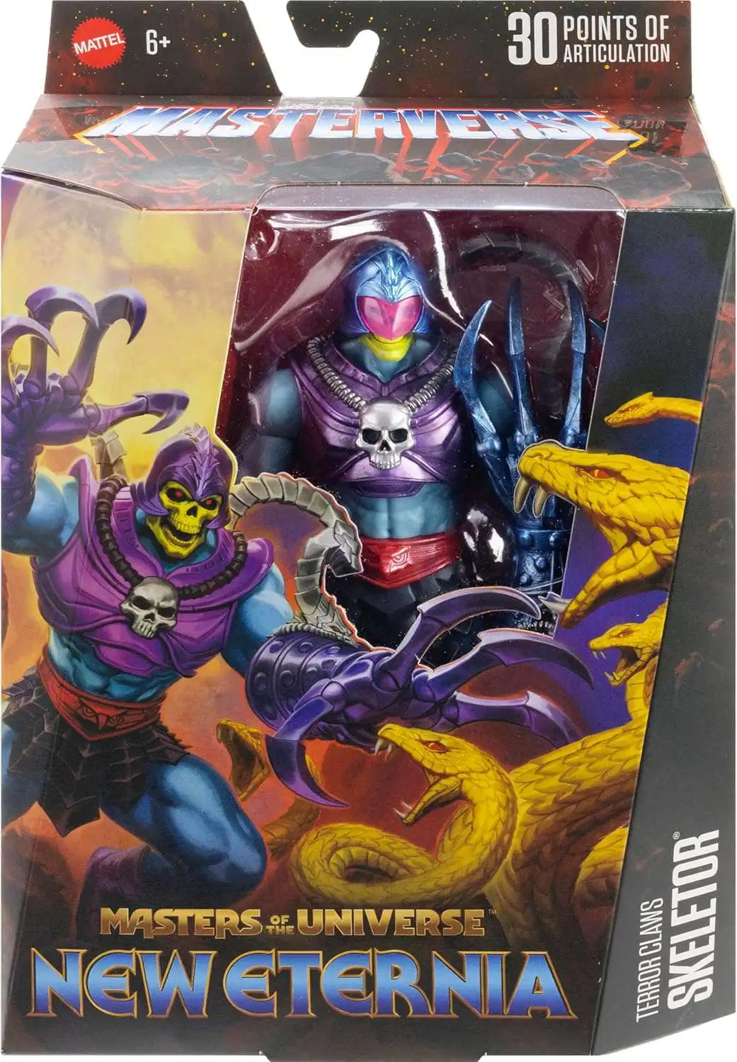 Masters of the Universe New Eternia Terror Claws Skeletor 7 Action ...