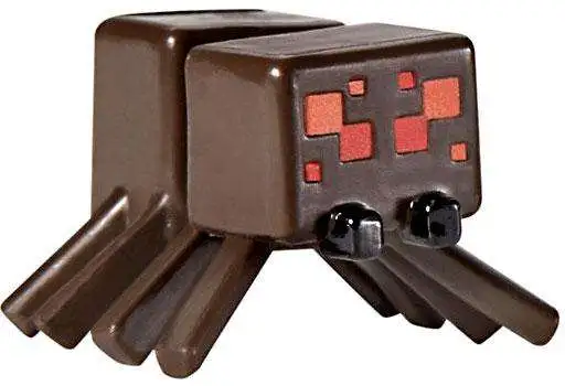 Minecraft Grass Series 1 Spider Mini Figure Loose Mattel Toys - ToyWiz