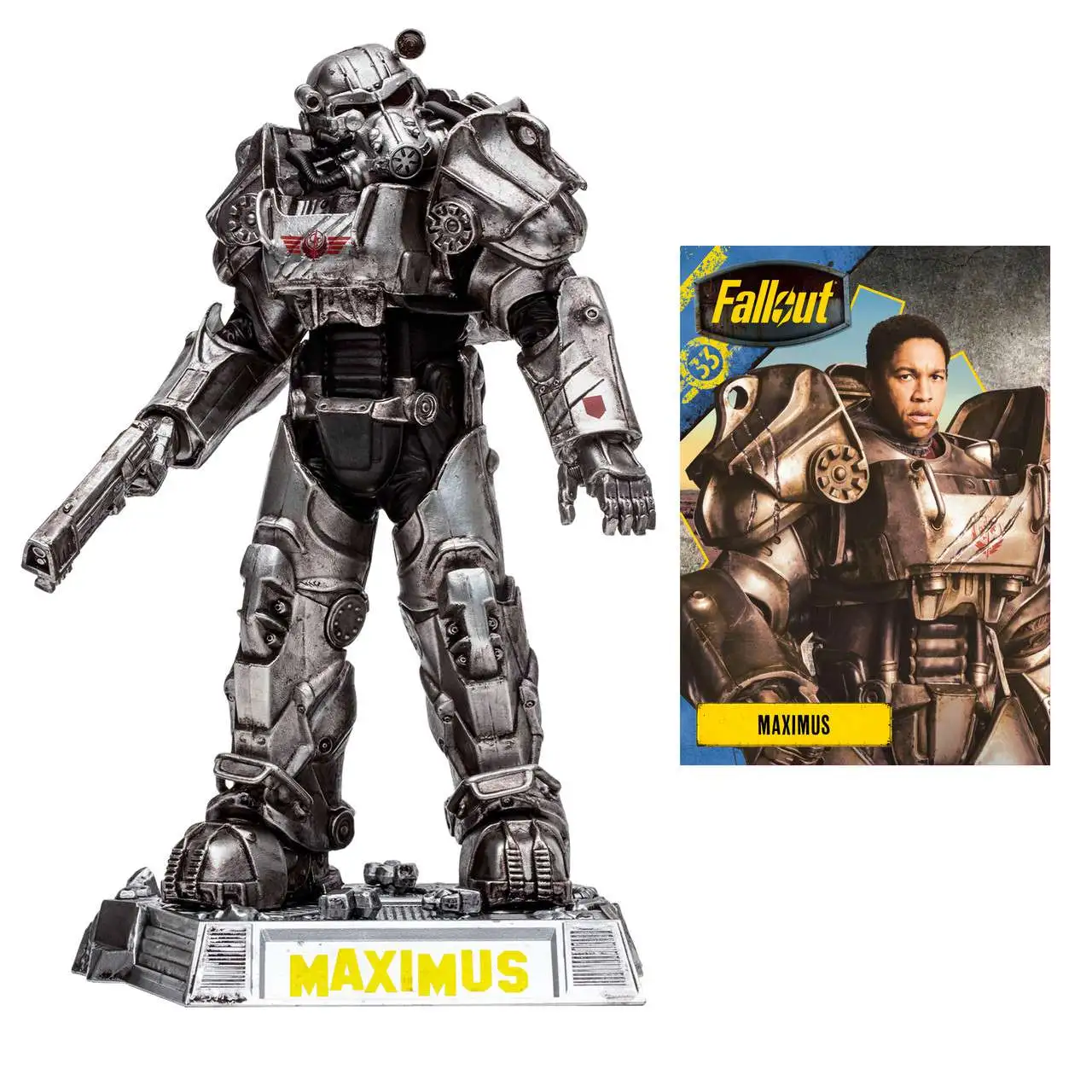 McFarlane Toys Fallout Movie Maniacs Maximus 6 Posed Figure - ToyWiz