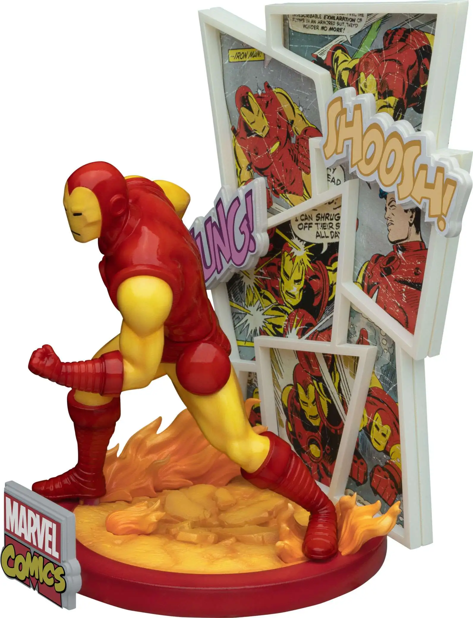 Marvel Marvel D-Stage Series Iron Man Exclusive 6 Statue DS-085 60th Anniversary Beast Kingdom ...