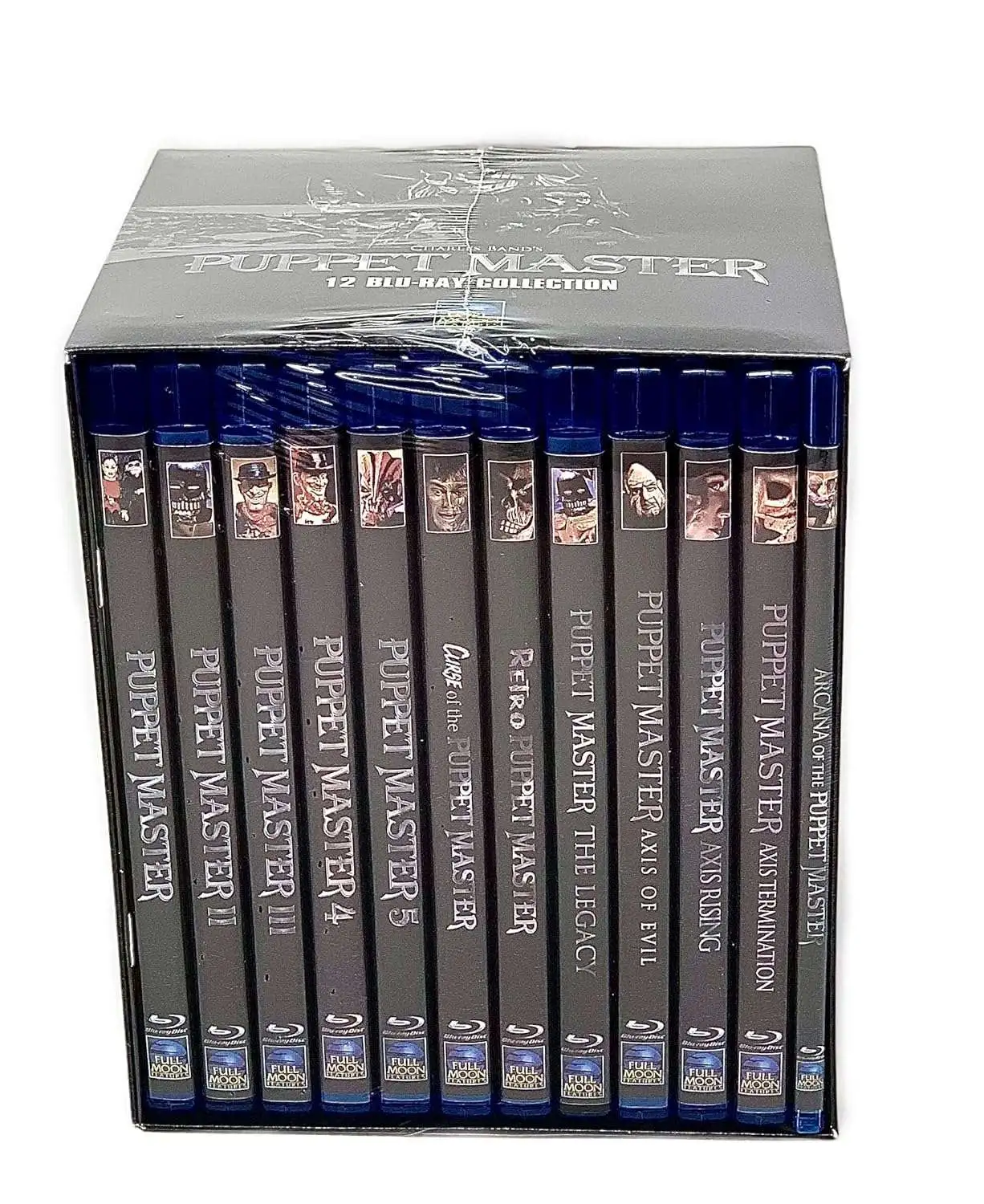 Puppet Master Puppet Master 12-Disc Blu-ray Boxed Set Full Moon Features - ToyWiz