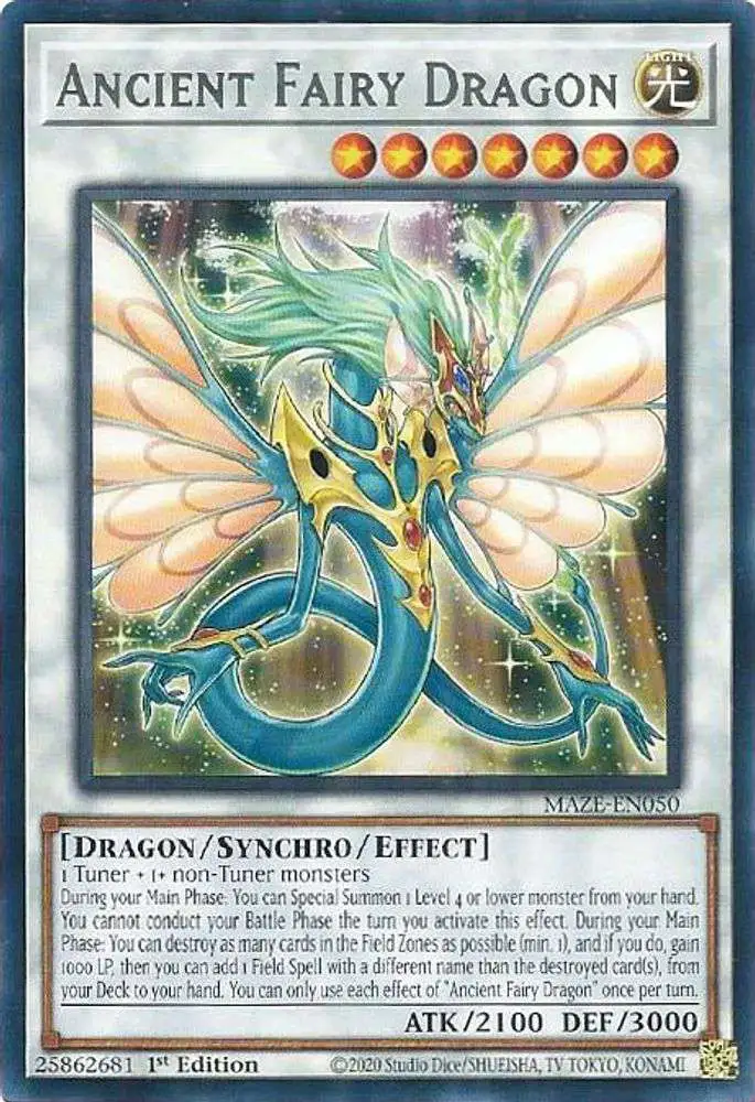 YuGiOh Trading Card Games Maze of Memories Single Card Rare Ancient ...