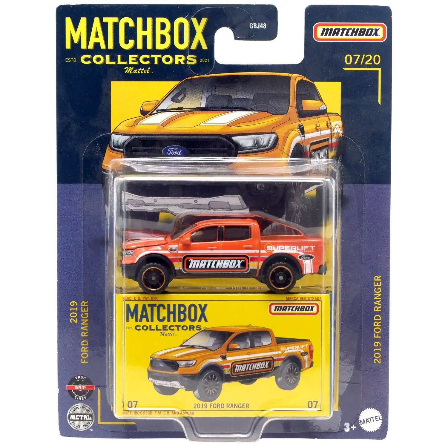 Matchbox Matchbox Collectors 2019 Ford Ranger Diecast Vehicle Mattel ...