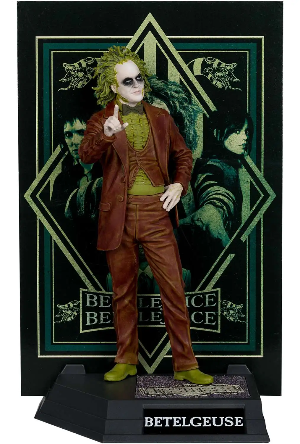 McFarlane Toys Beetlejuice Movie Maniacs Beetlejuice 6 Posed Figure ...