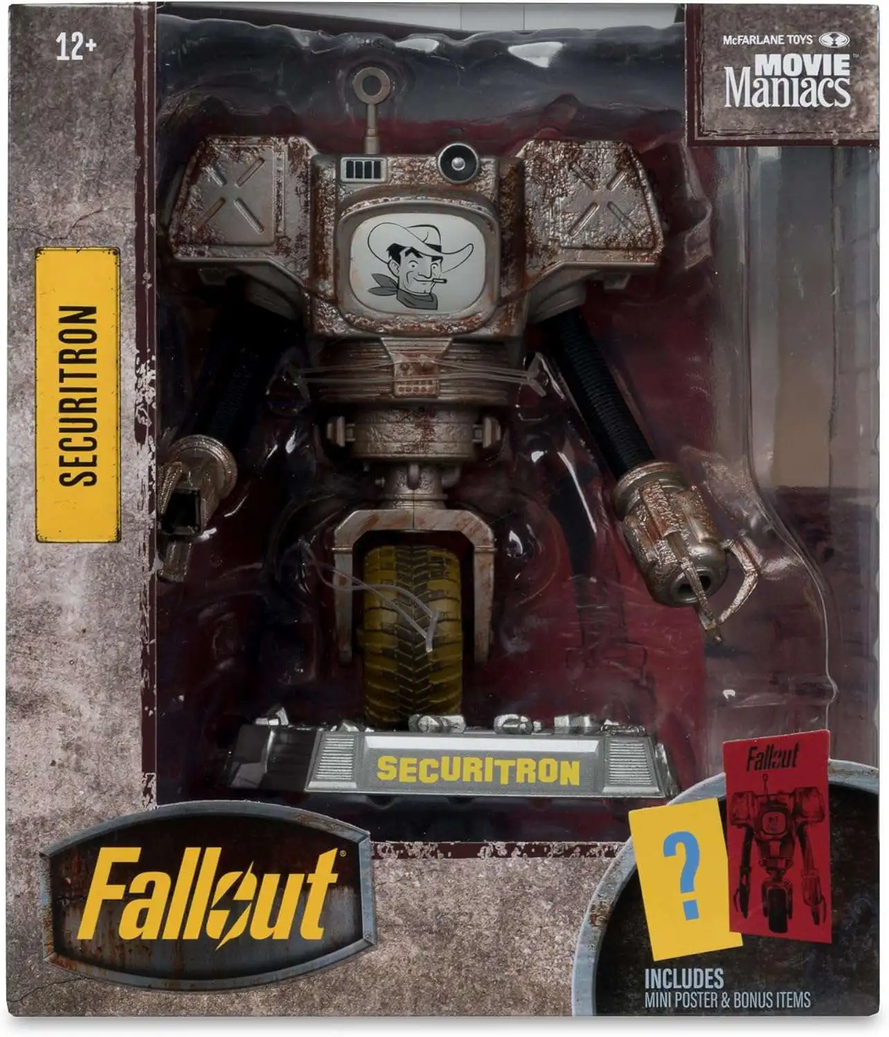 McFarlane Toys Fallout Movie Maniacs Securitron 6 Posed Figure Season 2 ...