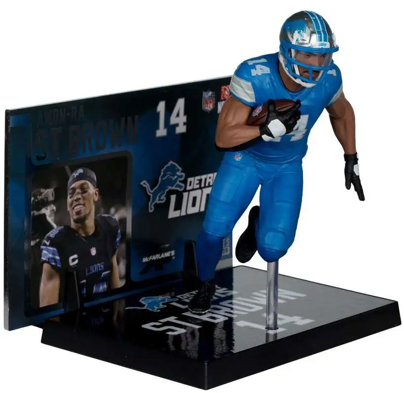 McFarlane Toys NFL Detroit Lions Sports Football Amon-Ra St Brown ...