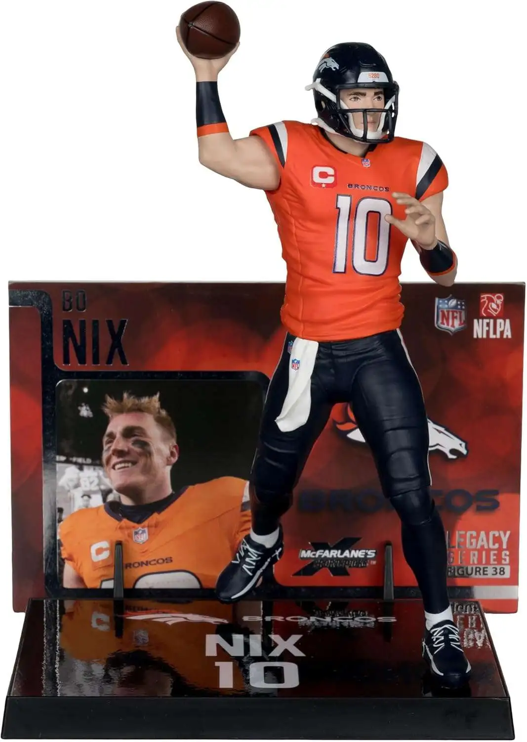 McFarlane Toys NFL Denver Broncos Sports Football Bo Nix Action Figure ...