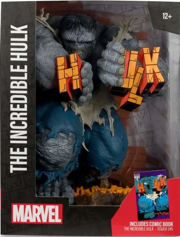 McFarlane Toys Marvel The Incredible Hulk 16 Posed Figure with Scene ...