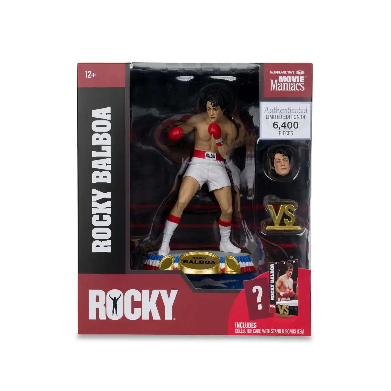 McFarlane Toys Rocky Movie Maniacs Rocky Balboa 6 Posed Figure 1976 ...
