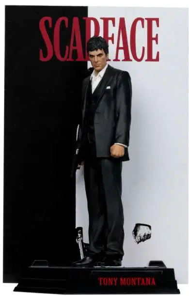 McFarlane Toys Scarface Movie Maniacs Tony Montana Exclusive Posed ...