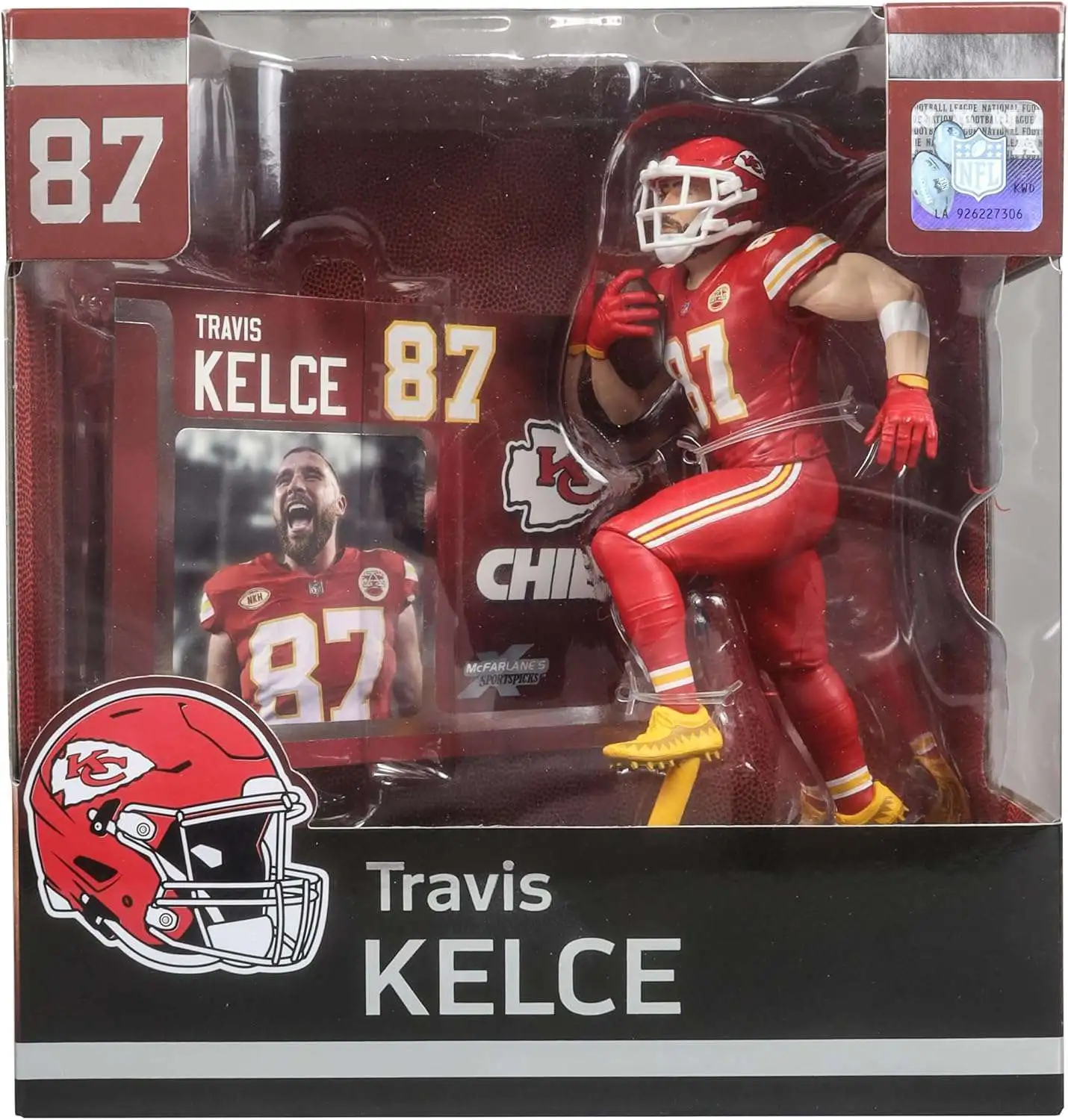McFarlane Toys NFL Kansas City Chiefs Sports Picks Football Travis ...