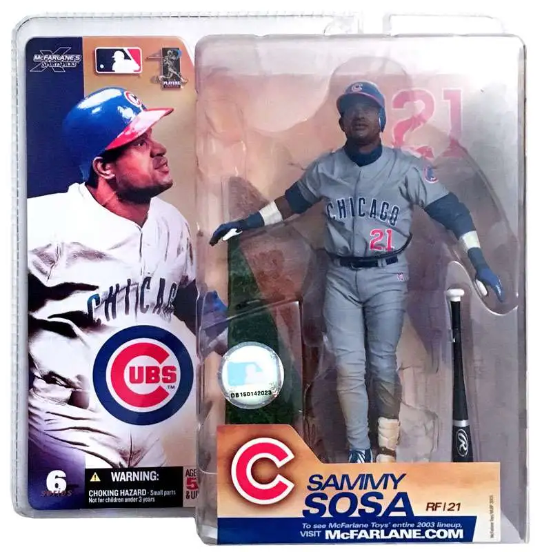 McFarlane Toys MLB Chicago Cubs Sports Baseball Series 6 Sammy Sosa ...