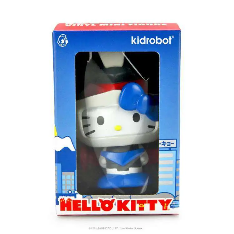 Sanrio Hello Kitty Kaiju Mechazoar Knight 3 Vinyl Mini Figure Kidrobot ...