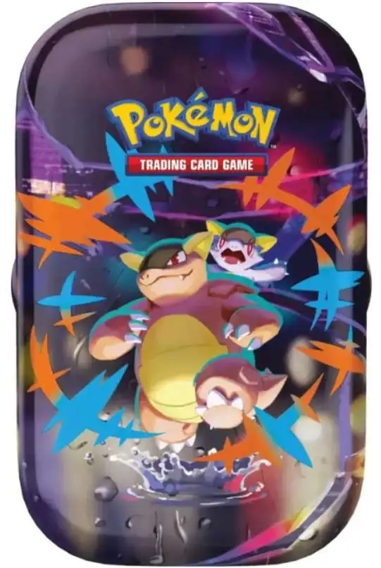 Pokemon Mega Evolution Mega Kangaskhan Mini Tin 2 Booster Packs Pokemon ...