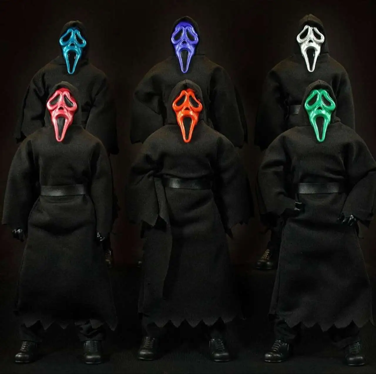 Scream Ghost Face 8 Action Figure GREEN MASK Mego Corp - ToyWiz