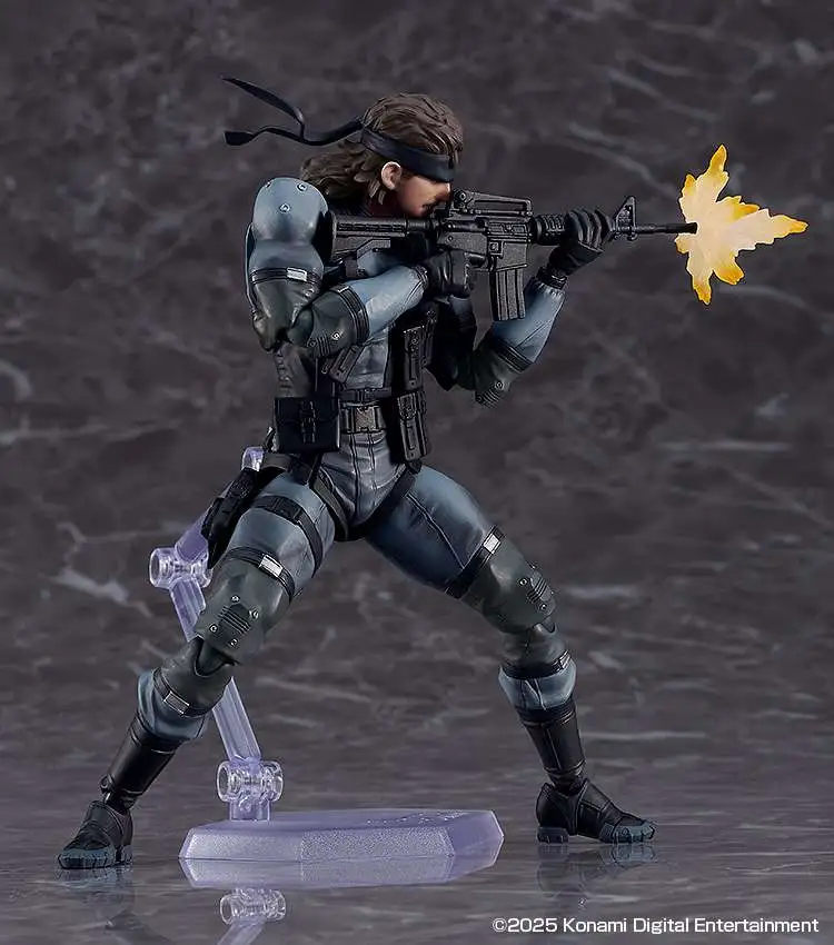 McFarlane Toys Metal Gear Solid 2 Sons of Liberty Figma Solid Snake 6. ...