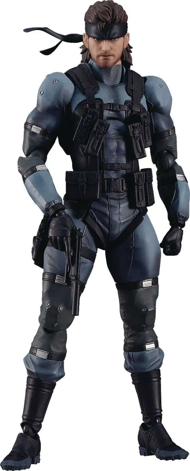 McFarlane Toys Metal Gear Solid 2 Sons of Liberty Figma Solid Snake 6. ...