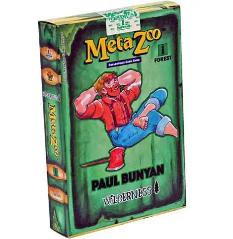 MetaZoo Trading Card Game Cryptid Nation Base Set Paul Bunyan ...