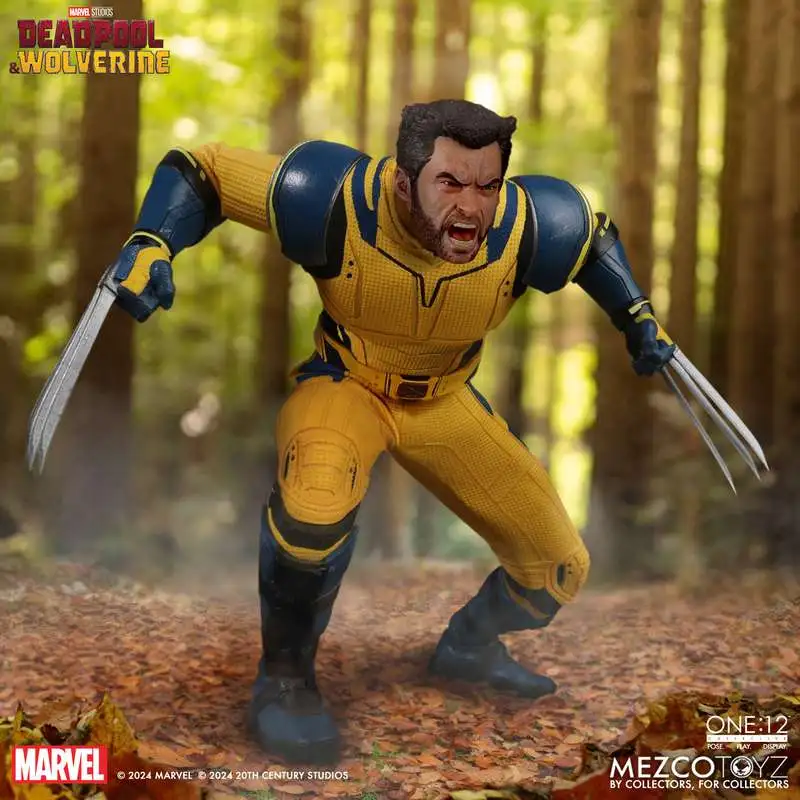 Marvel One12 Collective Wolverine Action Figure Deadpool Wolverine ...