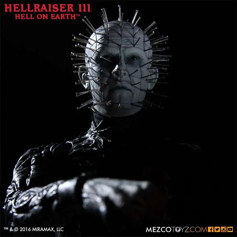 Hellraiser III Hell on Earth Pinhead 12 Figure Mezco Toyz - ToyWiz