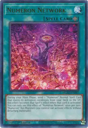 YuGiOh Maximum Gold El Dorado Single Card Rare Numeron Network MGED ...