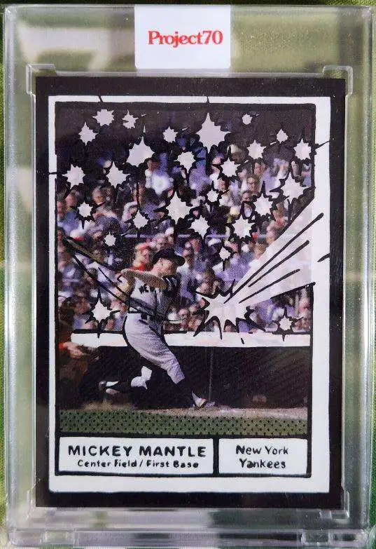 MLB Project 2020 Baseball Single Card Mickey Mantle 77 - ToyWiz
