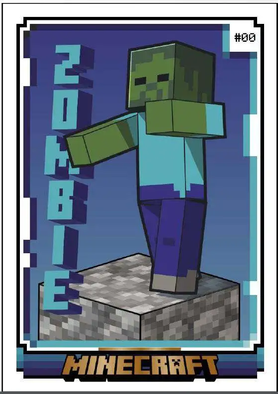 Minecraft Panini 2024 Minecraft Trading Card MEGA Box 12 Packs - ToyWiz