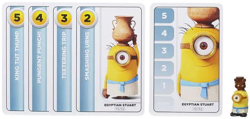 Despicable Me Minions Movie Challenge Card Game Egyptian Stuart 1 Micro ...