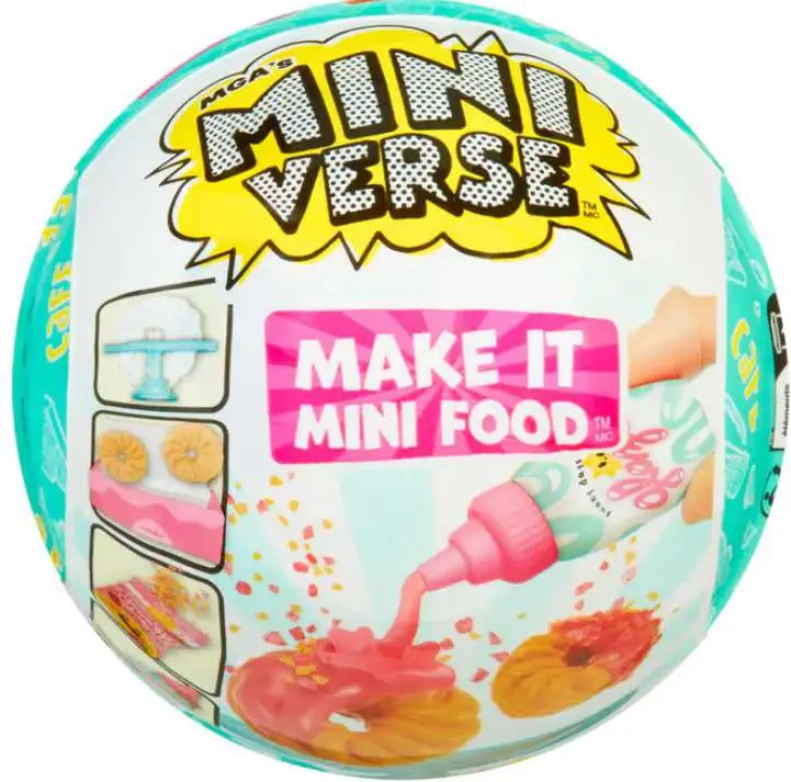 Miniverse Make It Mini Food CAFE Series 3 Wave B Mystery Pack NOT EDIBLE MGA Entertainment - ToyWiz