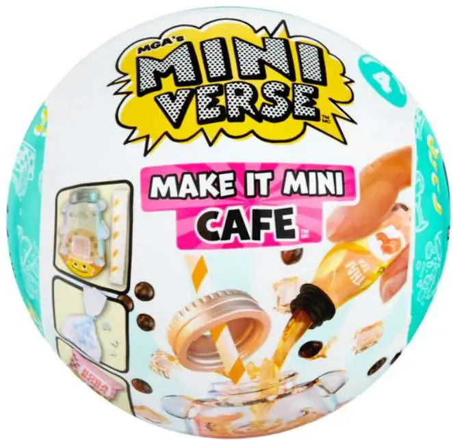 Miniverse Make It Mini Food CAFE Series 4 Wave A Mystery Pack NOT EDIBLE MGA Entertainment - ToyWiz