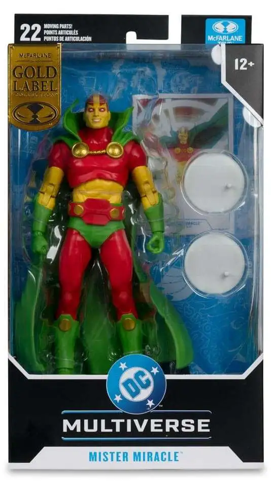 McFarlane Toys DC Multiverse Gold Label Collection Mister Miracle 7 ...