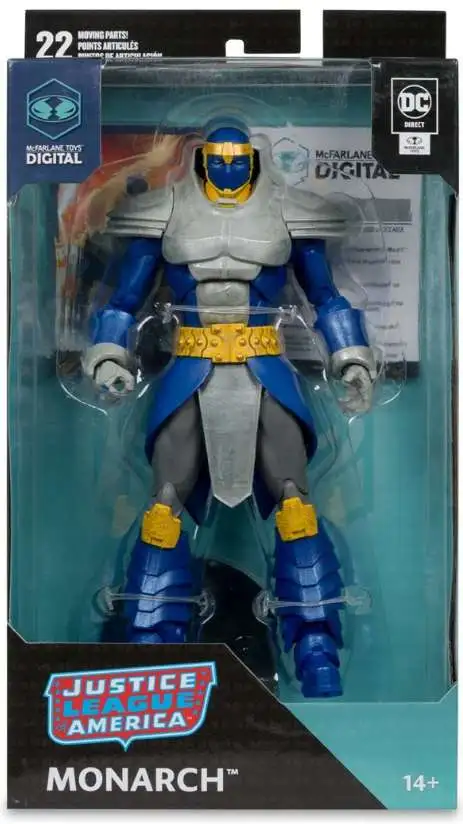 McFarlane Toys DC Direct Monarch 7 Action Figure Justice League America ...