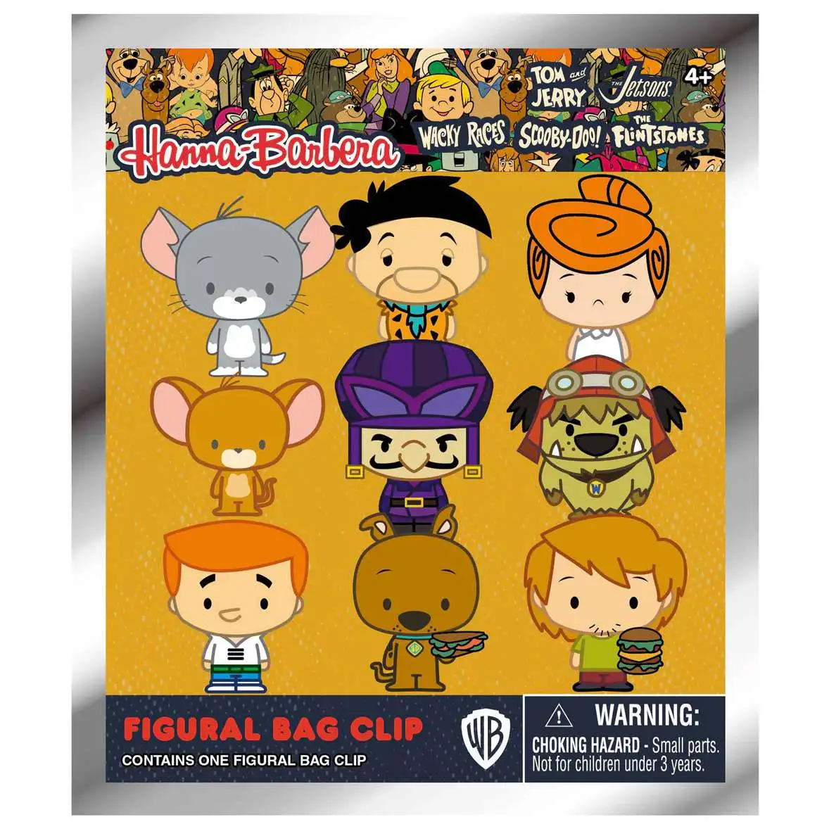 Hanna Barbera 3D Figural Keyring Hanna Barbera Series 1 Mystery Pack 1 ...