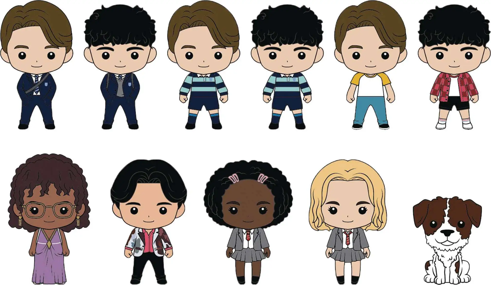 Heartstopper 3D Figural Foam Bag Clip Heartstopper 2 Mystery Pack 1 ...