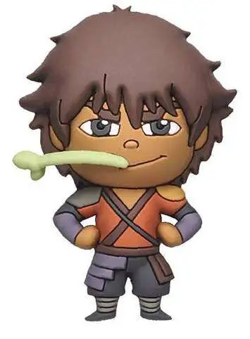 Nickelodeon 3D Figural Bag Clip Avatar the Last Airbender Jet Keychain ...