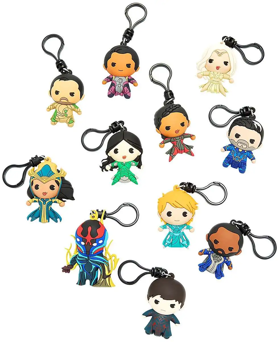 Marvel 3D Figural Keyring Marvel Eternals Series 1 Mystery Box 24 Packs ...