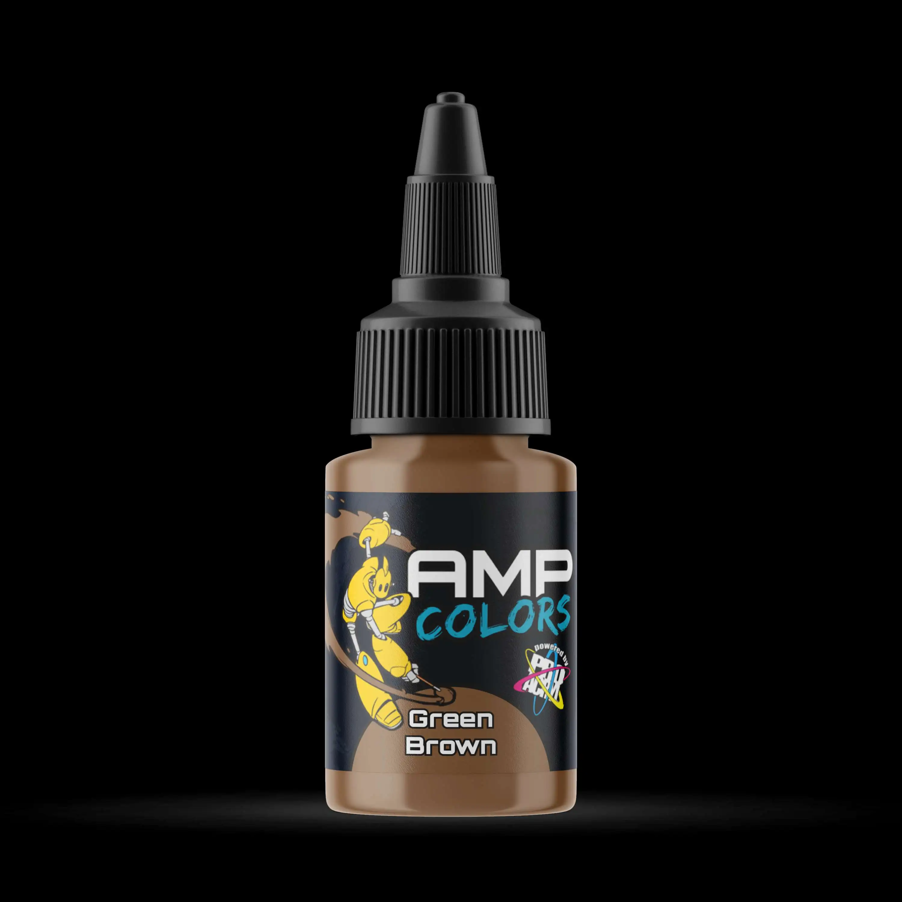 Monument Hobbies AMP Colors Green Brown Paint - ToyWiz