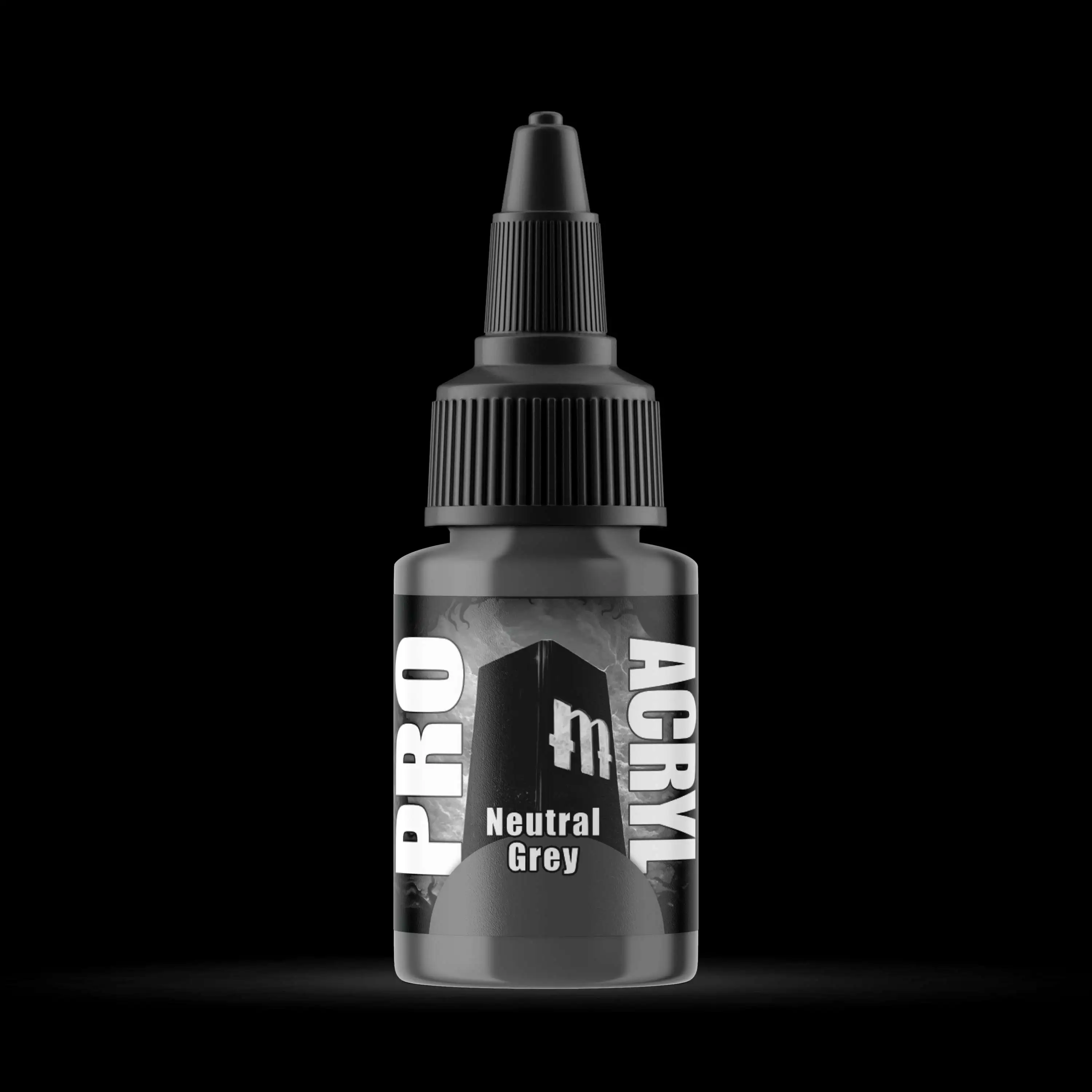 Monument Hobbies Pro Acryl Neutral Grey Paint - ToyWiz