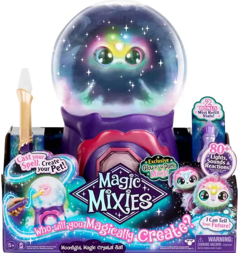 Magic Mixies Mixlings Moonlight Magic Crystal Ball Exclusive Play Set ...