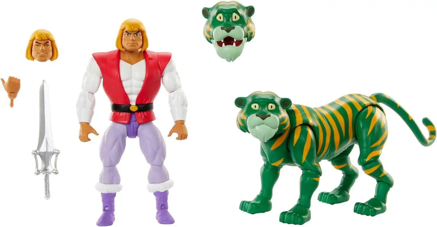 Masters of the Universe Cartoon Collection Origins Prince Adam Cringer ...
