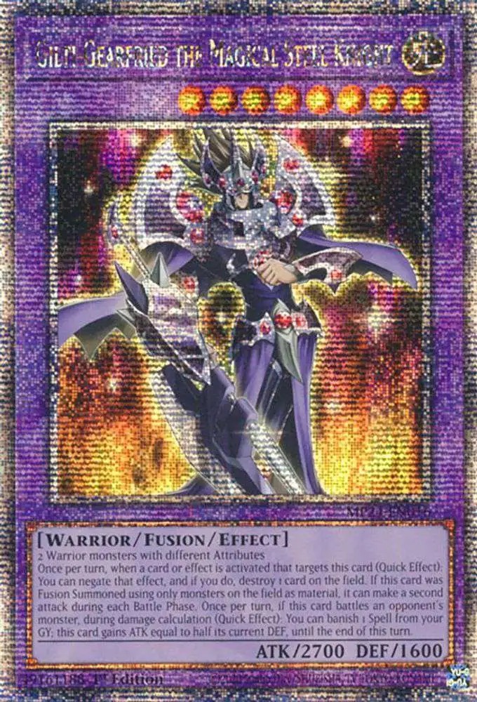 YuGiOh Trading Card Game 25th Anniversary Tin Dueling Mirrors Single Card Quarter Century Secret ...