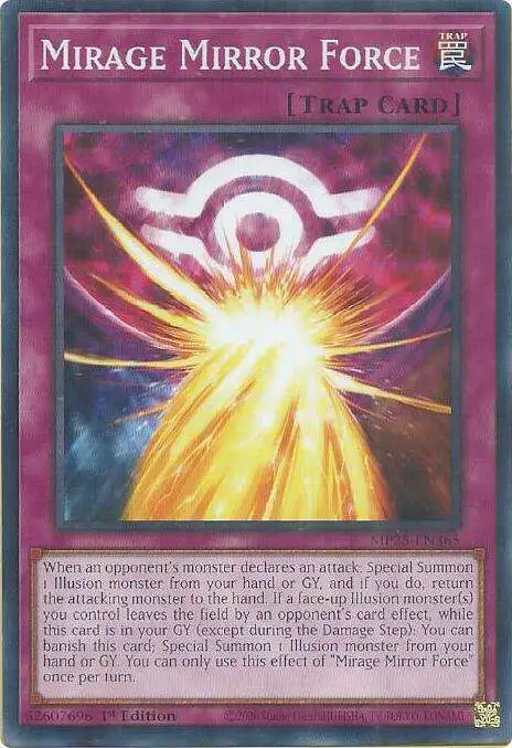 YuGiOh Trading Card Game 2025 Mega-Pack Single Card Common Mirage ...