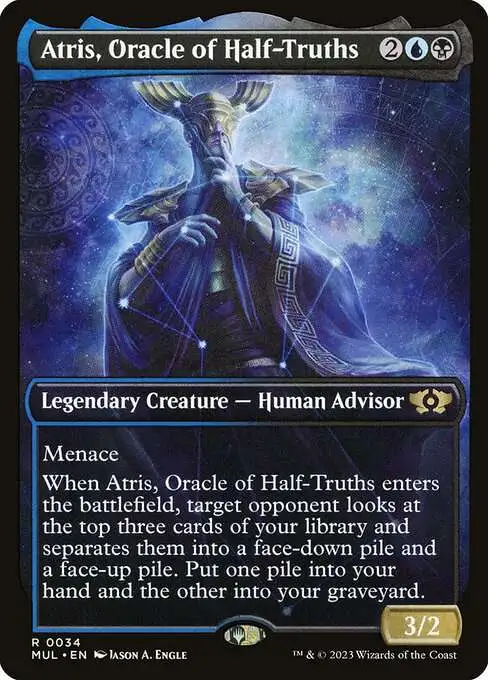 Magic The Gathering March of the Machine Multiverse Legends Single Card Rare Atris, Oracle of ...