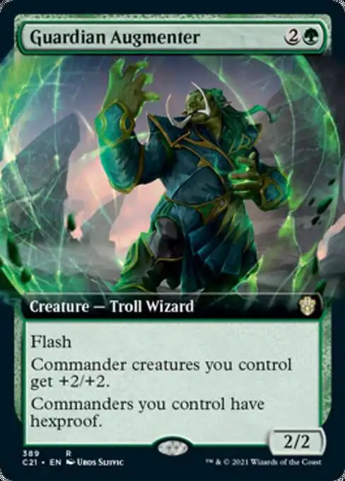 Magic The Gathering Commander 2021 Single Card Rare Guardian Augmenter ...