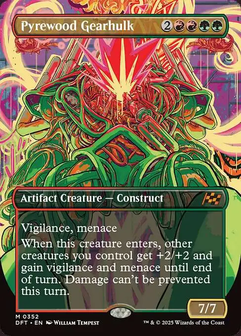 Magic The Gathering Aetherdrift Single Card Mythic Rare Pyrewood ...