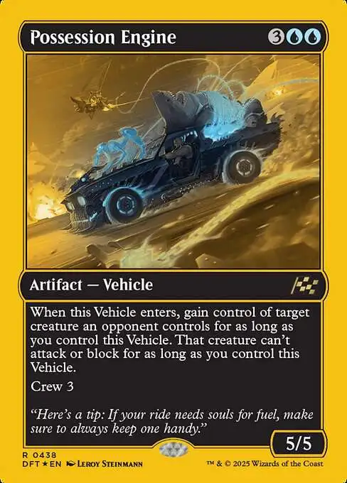 Magic The Gathering Aetherdrift Single Card Rare Possession Engine 438 ...