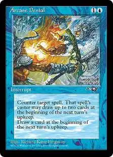 Magic The Gathering Alliances Single Card Common Arcane Denial RANDOM ...