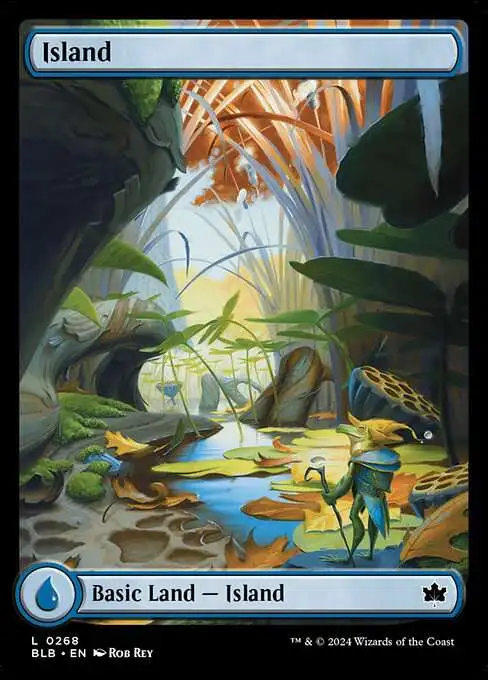 Magic The Gathering Bloomburrow Single Card Common Island 268 - ToyWiz